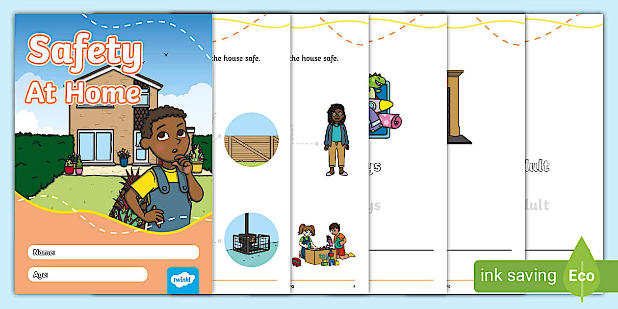 Stay Safe at Home Activity Booklet (Teacher-Made) - Twinkl