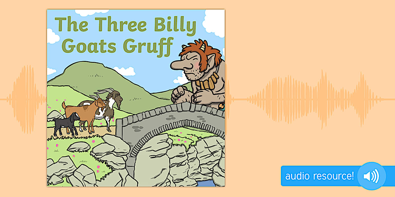 Three Billy Goats Gruff Audio Book | Twinkl Go! - Twinkl