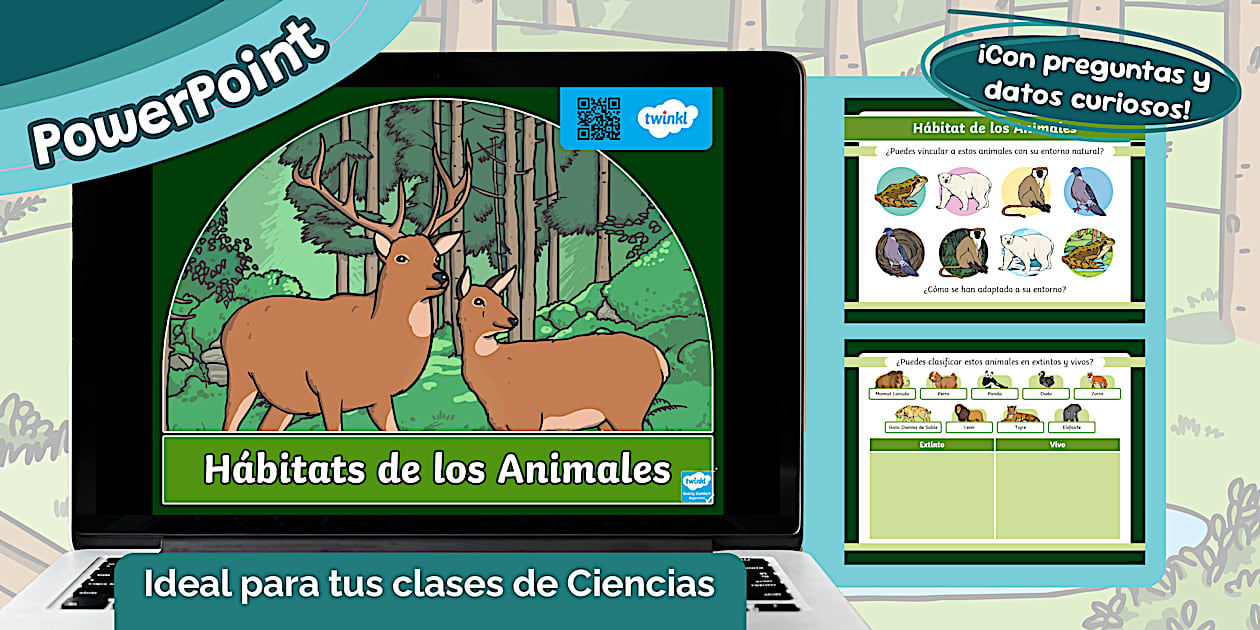 Presentación | Hábitat | Animales | Ciencias | 5º básico