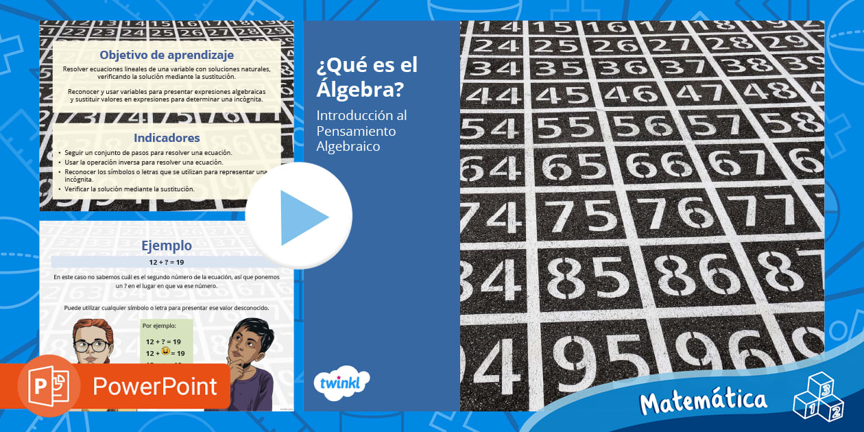 PowerPoint | Álgebra | Resolver Ecuaciones | 7° básico