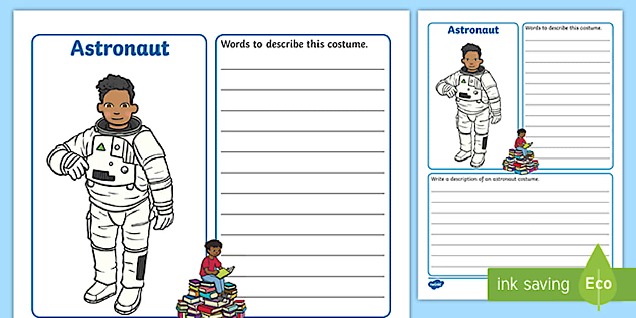 QLD Book Week Costume Descriptions Worksheets (teacher made)