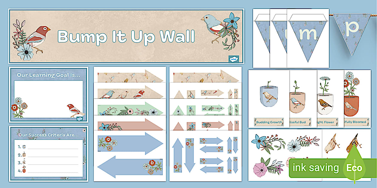 BOHO Bump-It-Up Wall | Twinkl Classroom Displays - Twinkl