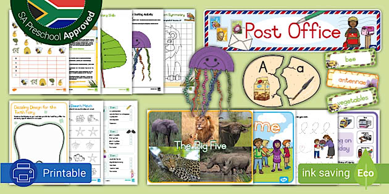 Preschool Taster Pack - Teaching Resources - Twinkl ZA