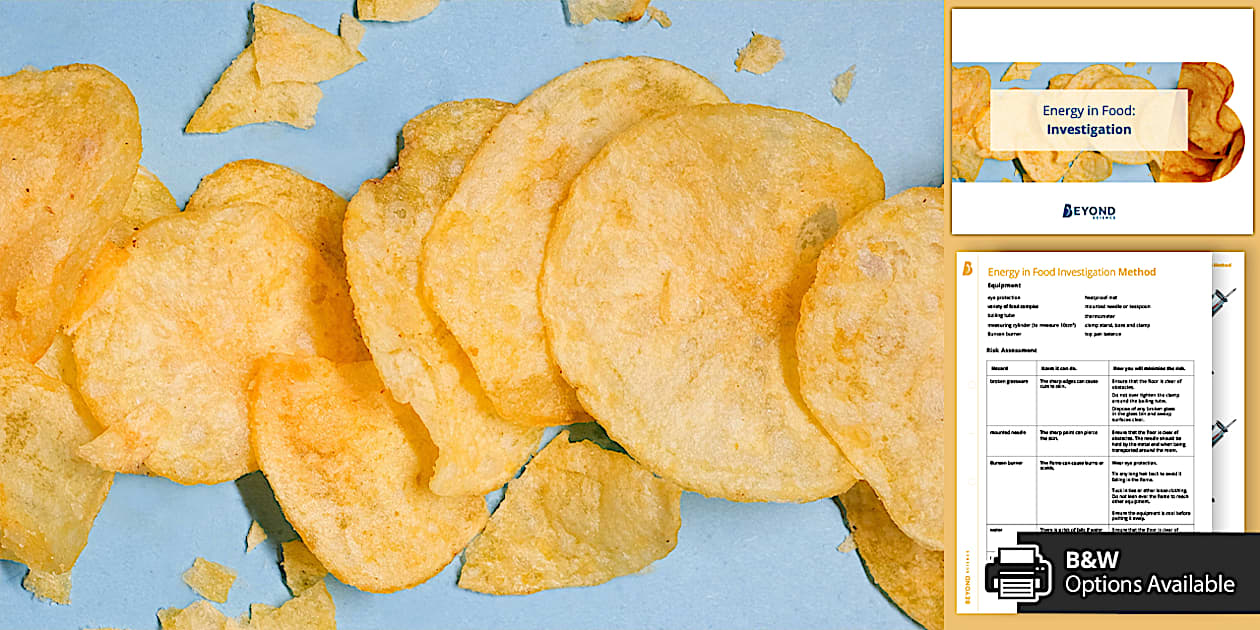Burning Food Experiment Investigation Pack | Twinkl Guide