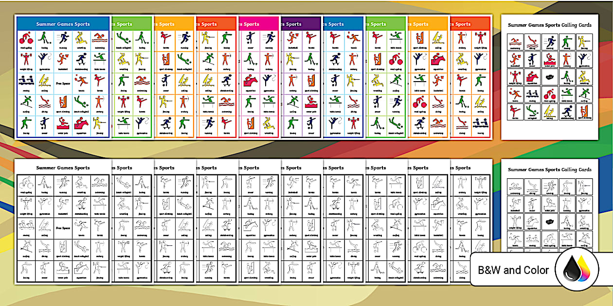 Olympics Bingo | Summer Games | Twinkl USA (teacher made)