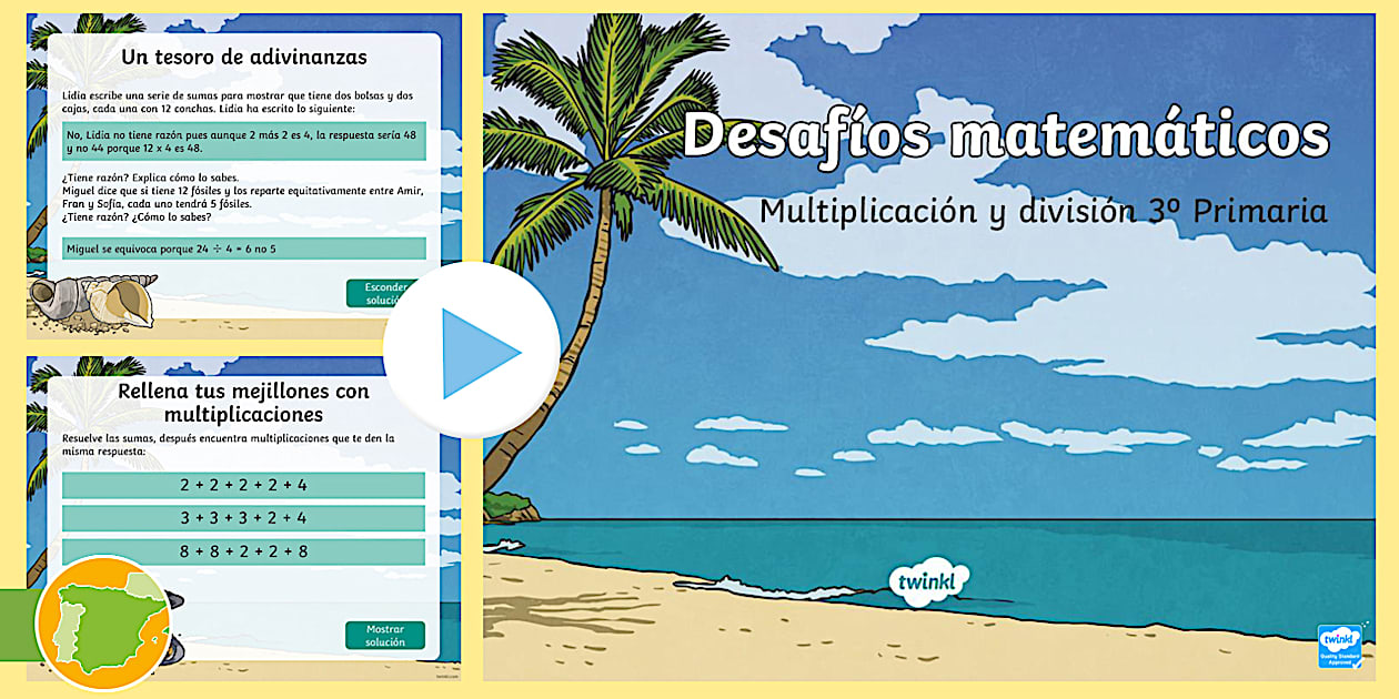 Multiplicación y división - 3º Primaria Presentación
