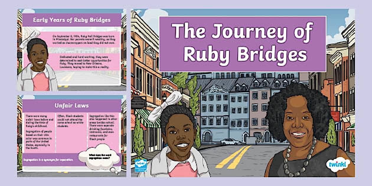Ruby Bridges Story Powerpoint for Kids | Twinkl USA - Twinkl