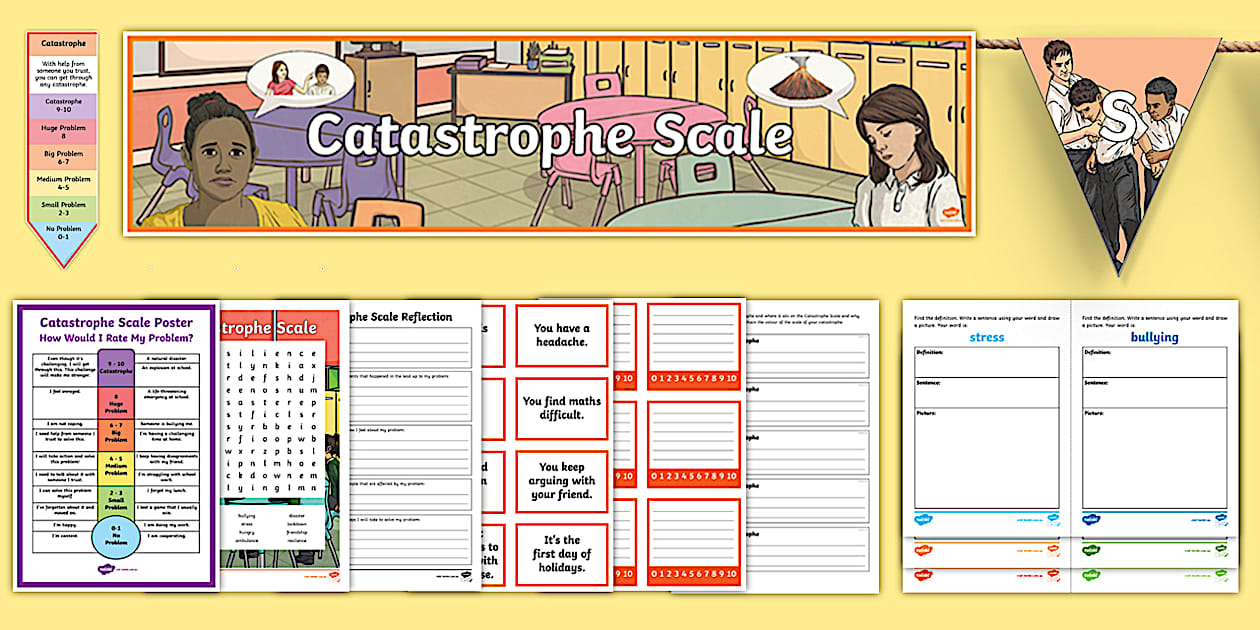 Catastrophe Scale Resource Pack (teacher made) - Twinkl