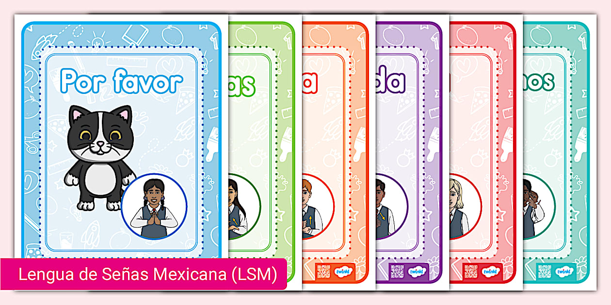 Lengua de Señas Mexicana - palabras de cortesía
