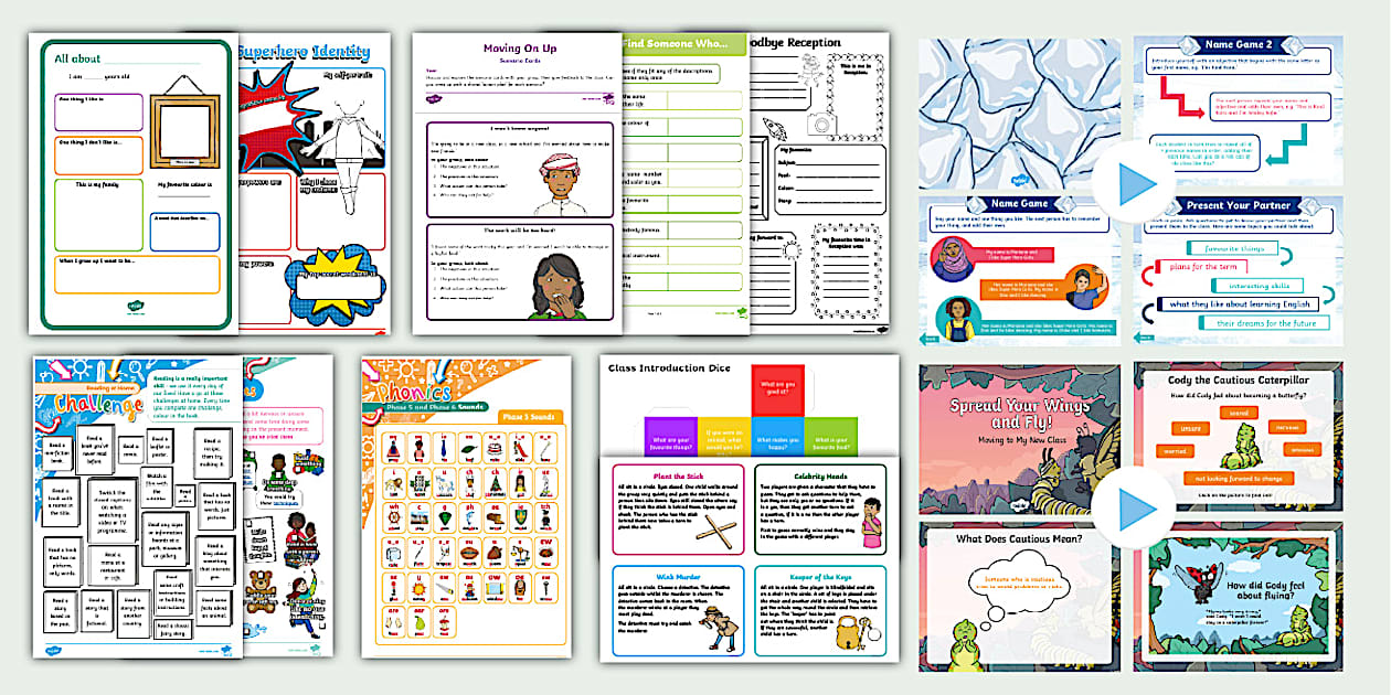 KS1 Transition Pack from year 1 to year 2 (teacher made)