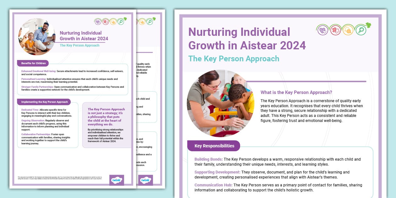 The Key Person Approach: Nurturing Individual Growth in Aistear 2024