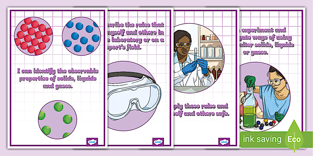 STEM IU Yr 3 Chain Reaction I Can Statements (Teacher-Made)