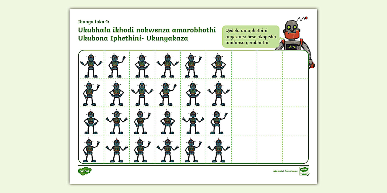 Ukubhala Ikhodi yeBanga loku-1 Ukubona Iphethini - Ukunyakaza