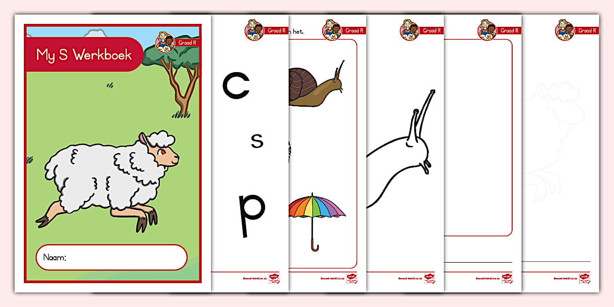 Graad R Klanke Werkboek s (Teacher-Made) - Twinkl