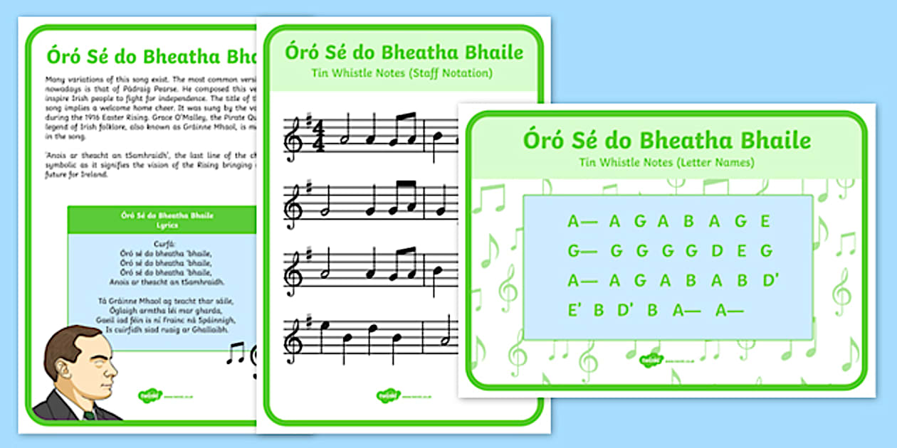 Oro Se Do Bheatha Bhaile Irish Gaeilge Tune Lyrics And Notes