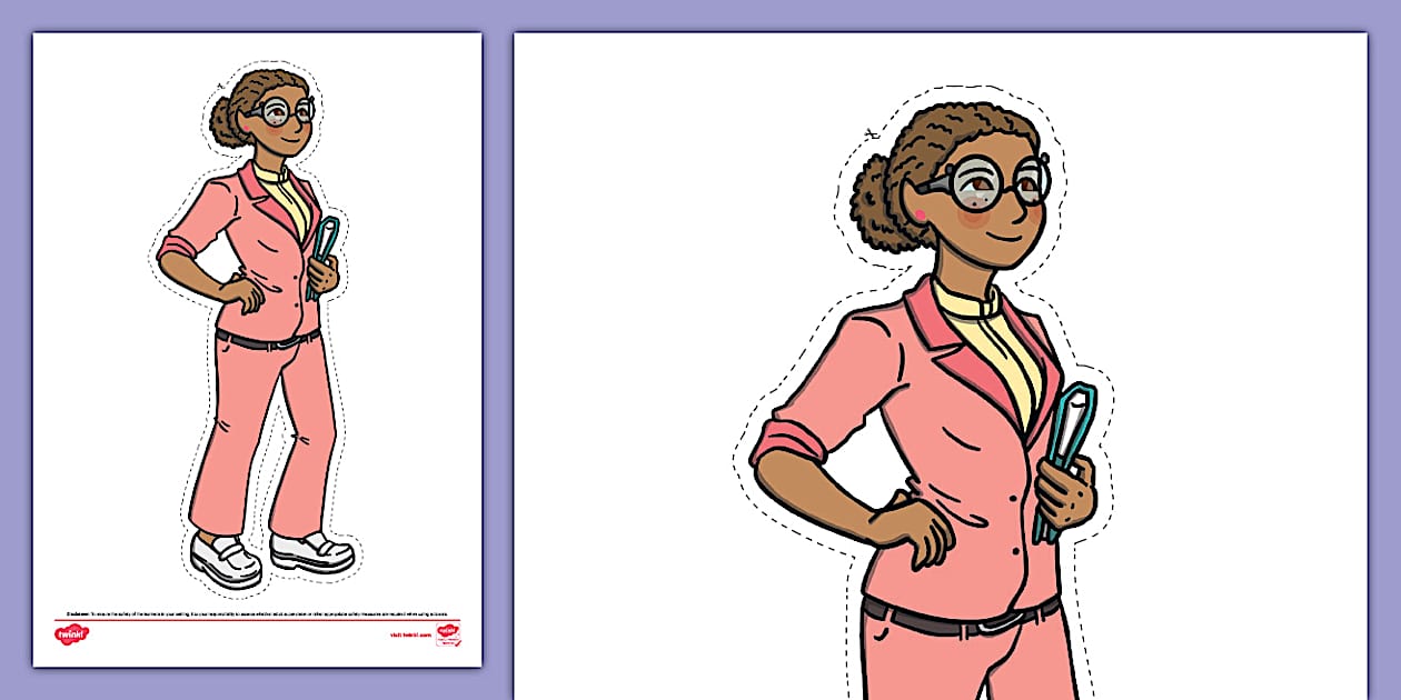 Leadership Clip Art Cut-Out (professor feito) - Twinkl