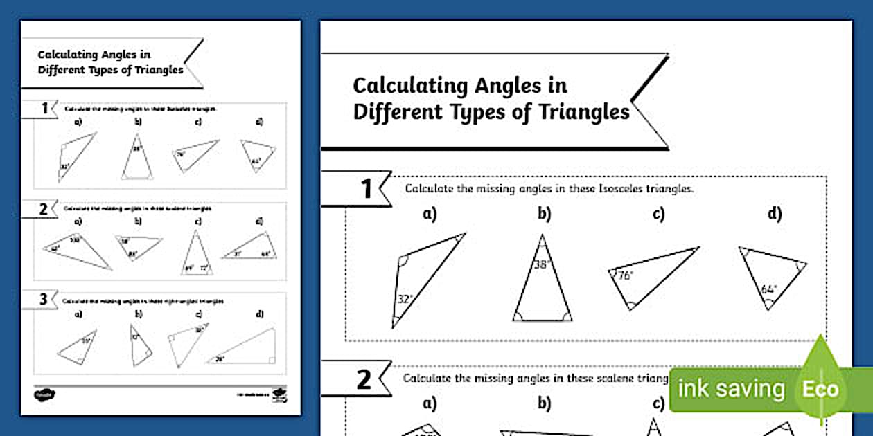 Similar Triangles Activity Worksheet | Primary | Twinkl