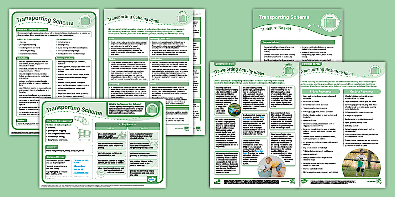Transporting Schema Resource Pack (teacher made) - Twinkl