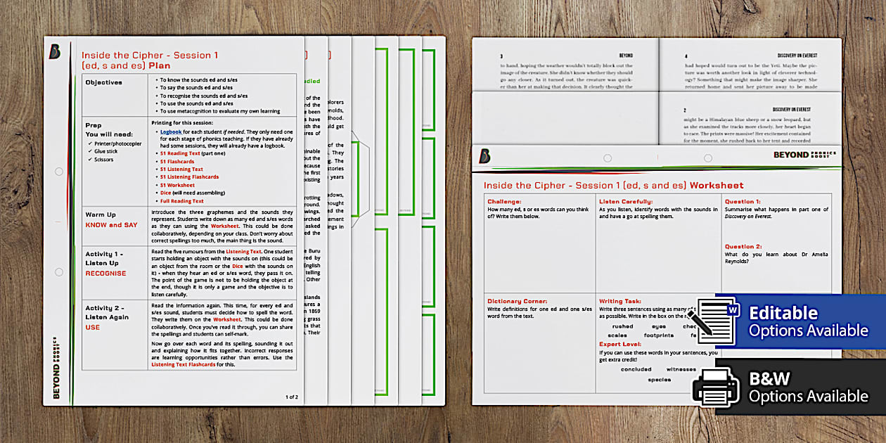 ITC Phonics Stage Five, Week 10 (teacher made) - Twinkl
