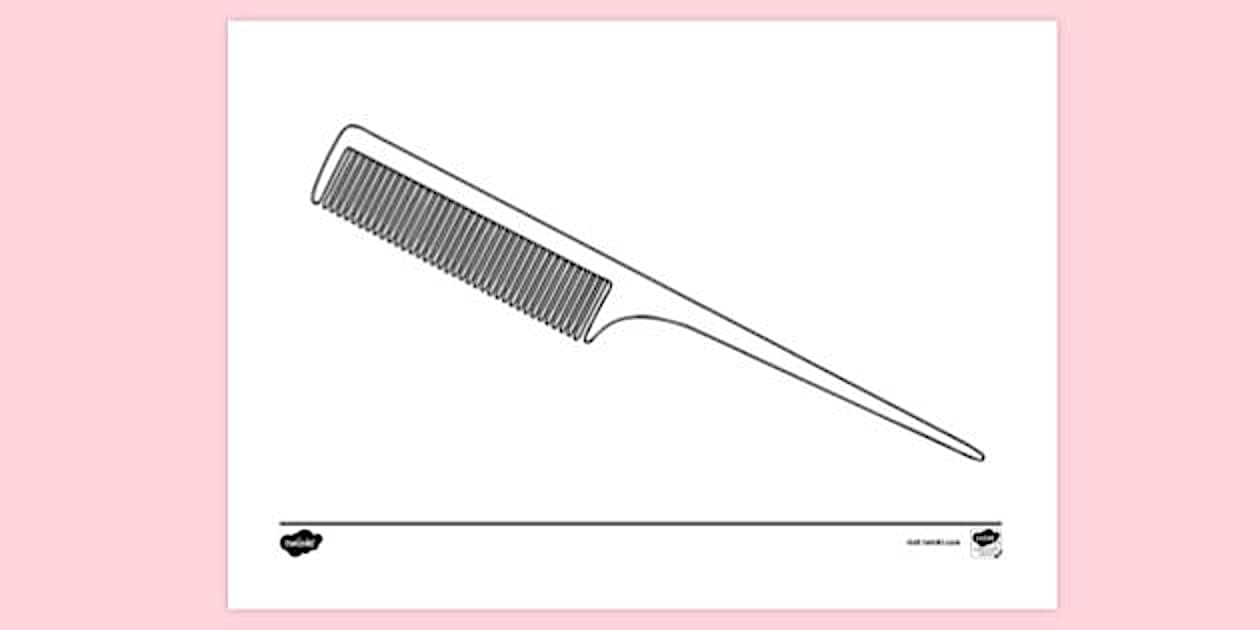 Comb Colouring | Colouring Sheets (teacher made) - Twinkl