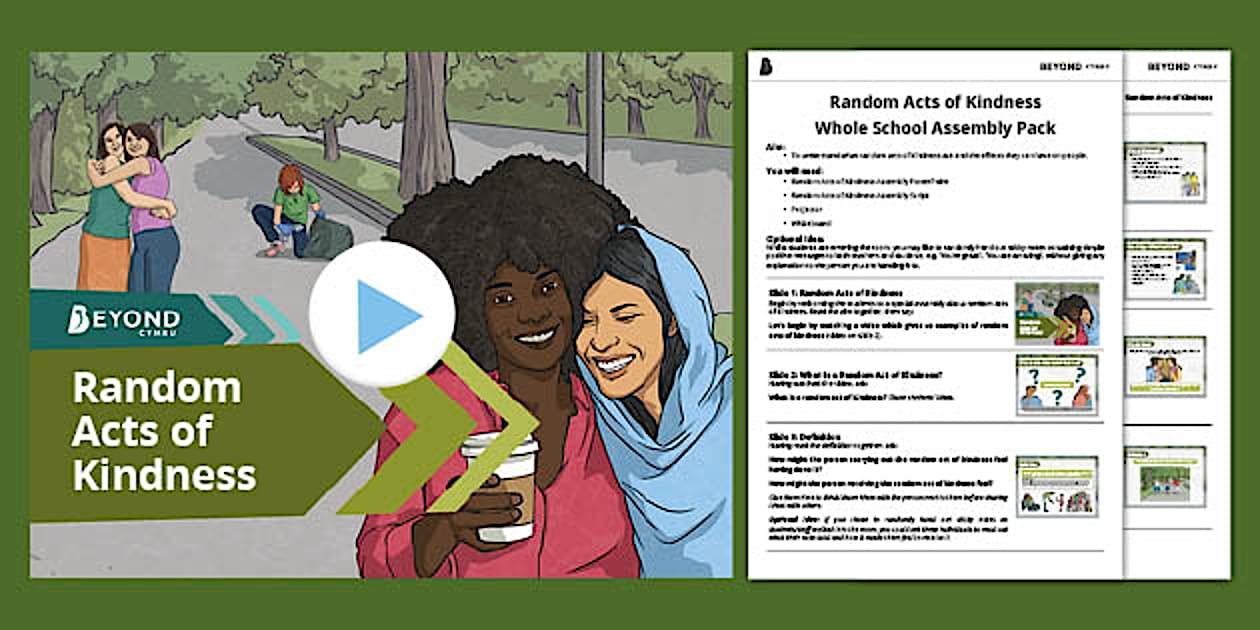 Beyond Cymru: Random Acts of Kindness Assembly Pack