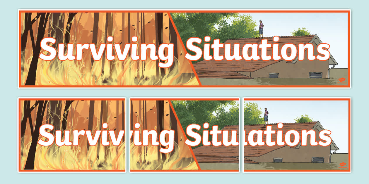 Surviving Situations Year 5 Integrated Unit Display Banner