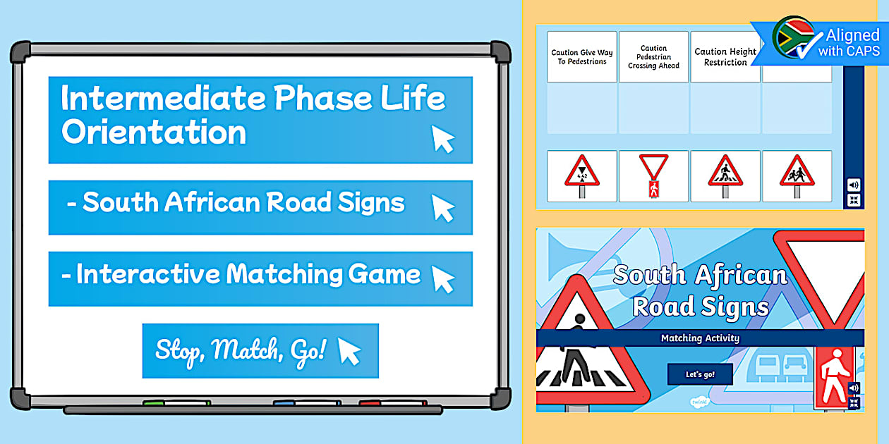 * NEW * Intermediate Phase Life Orientation - South African Road Signs