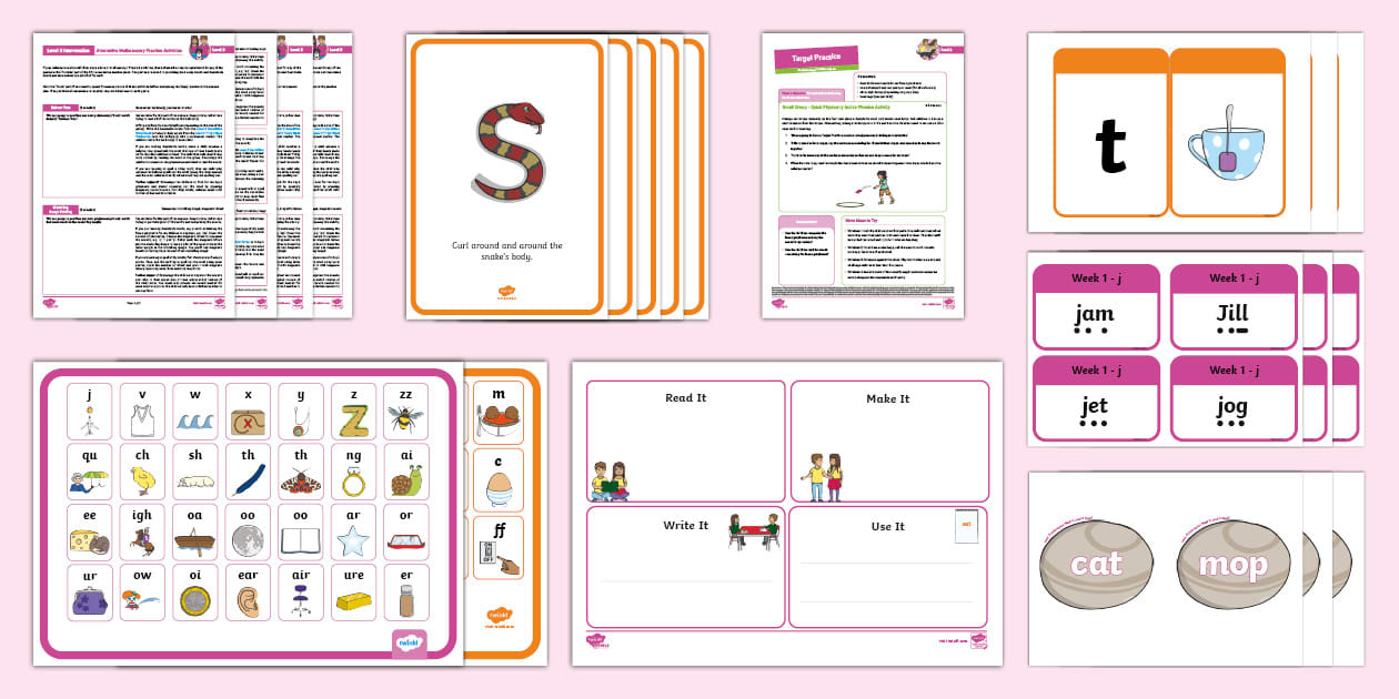 Level 3 Intervention Supporting Resources Pack - Twinkl