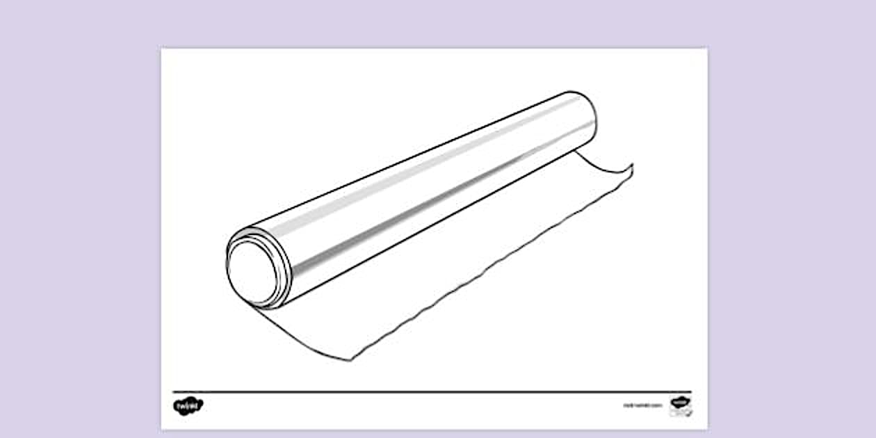 Tin Foil Colouring | Colouring Sheets (teacher made)