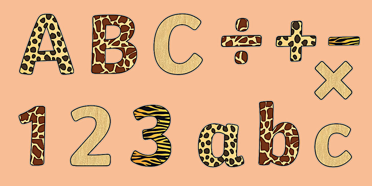 Wild About Reading! - Display Lettering (teacher made)