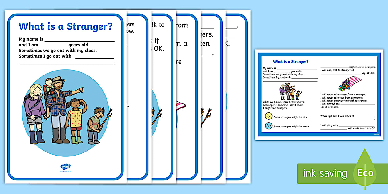 What Is a Stranger? Social Situation - Stranger Danger EYFS