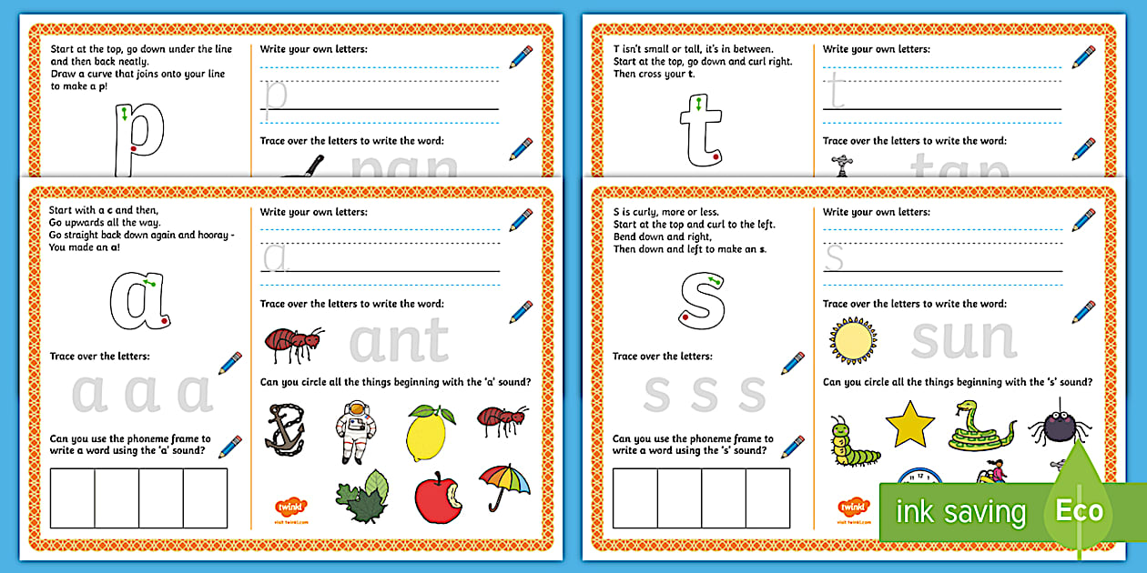 Cursive UAE EY Phase 2 Set 1 Sound Mat Activity Pack