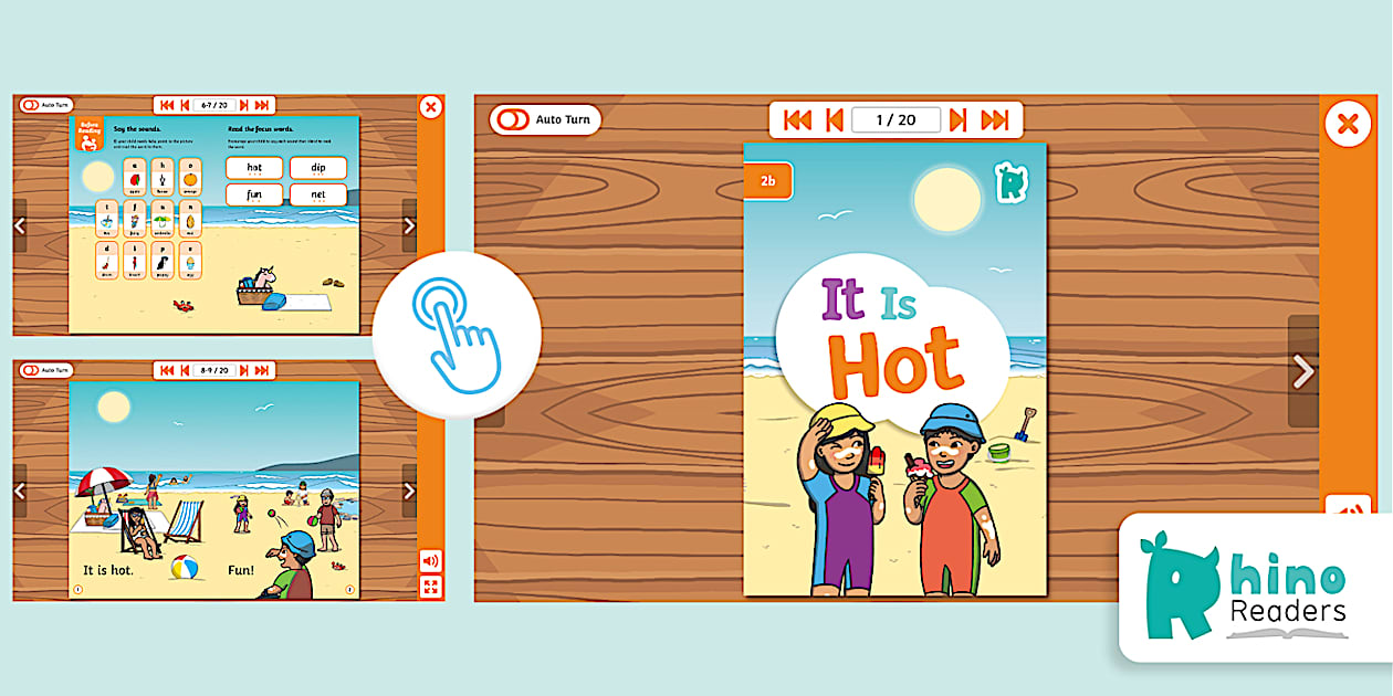 Level 2b Decodable Readers: It Is Hot (Teacher-Made)