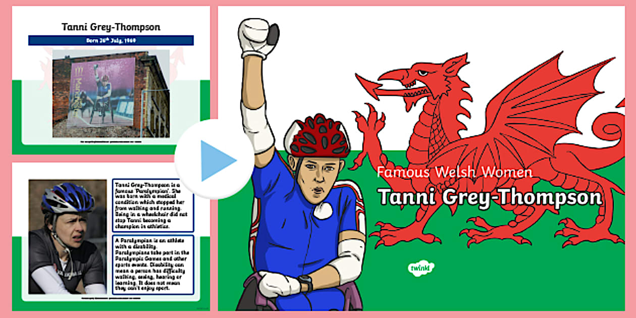 Historical Figures of Wales: Baroness Tanni Grey Thompson