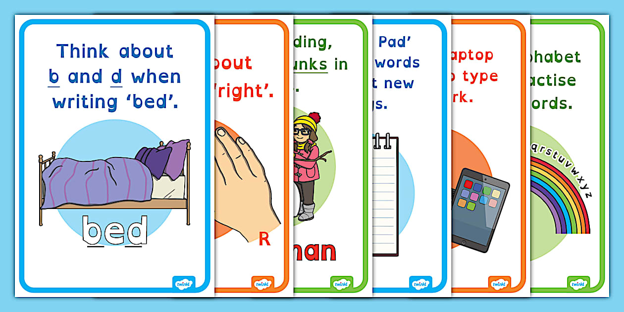 Dyslexia Support Posters (teacher made) - Twinkl