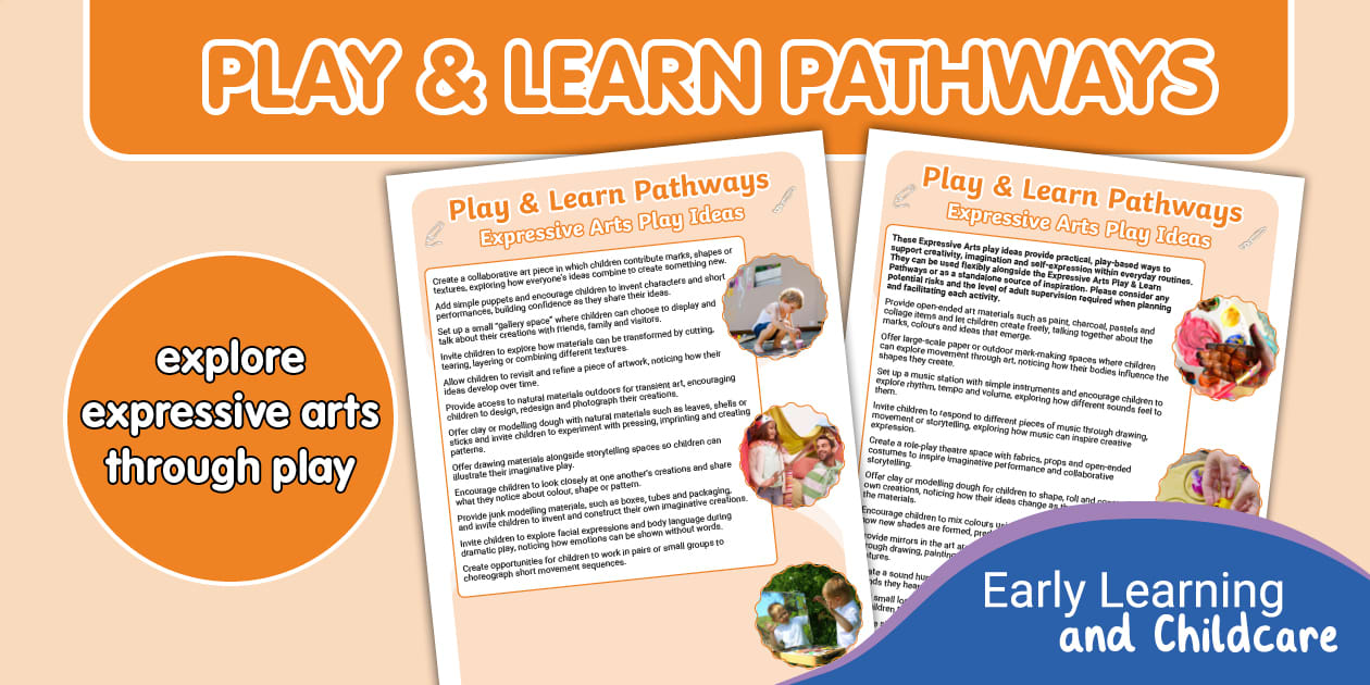 Play & Learn Pathways - Expressive Arts Play Ideas