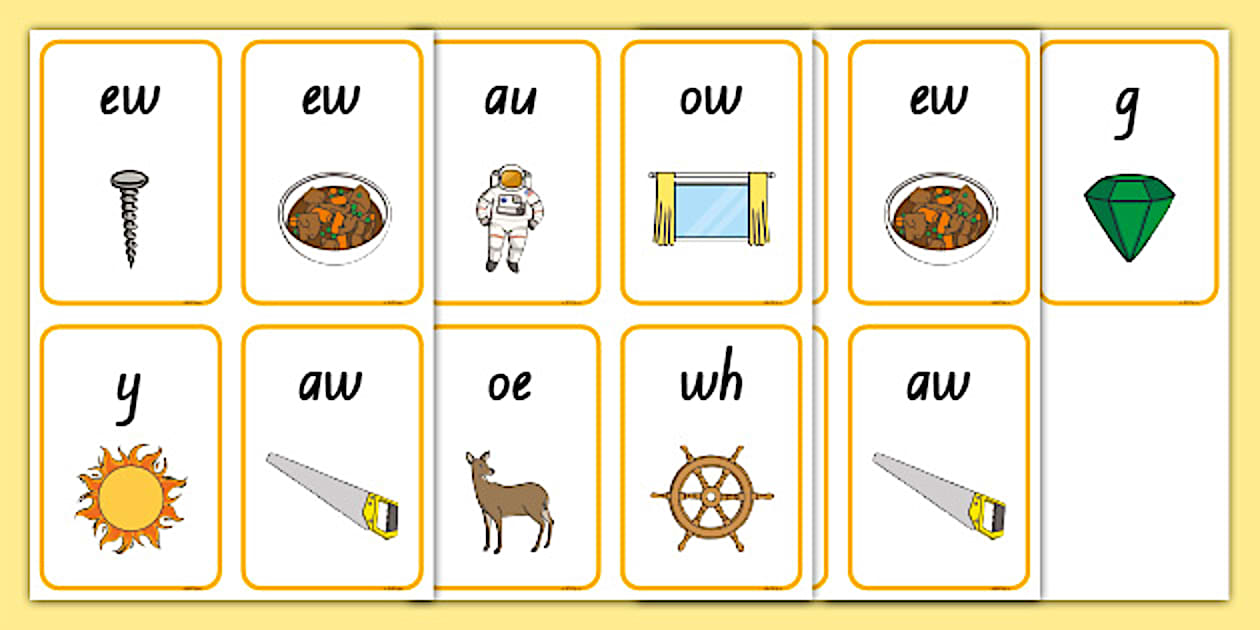 NZ Phonics: Level 5: Phonics Flashcards (teacher made)