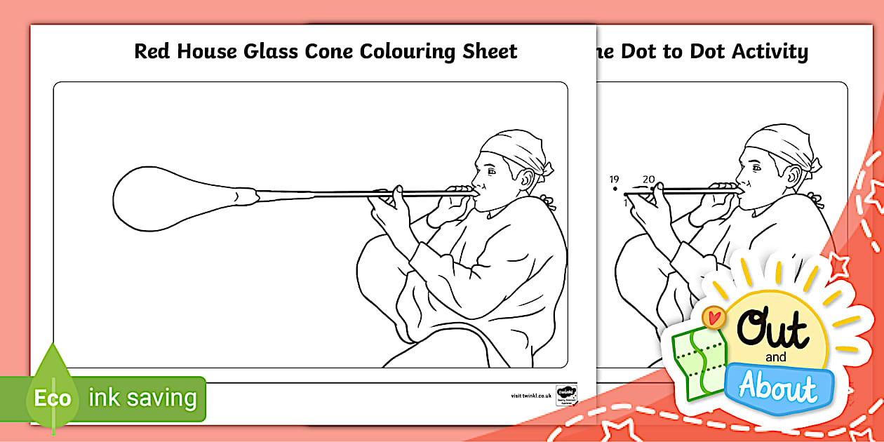 Red House Glass Cone Activity Pack
