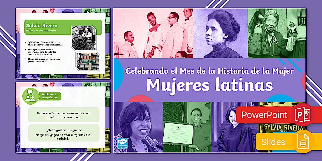 Mes de la Historia de la Mujer: Mujeres latinas – Presentación en ...