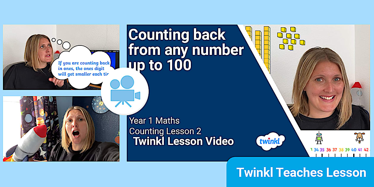 👉 Year 1 (Ages 5-6) Counting: Video Lesson 2 - Twinkl