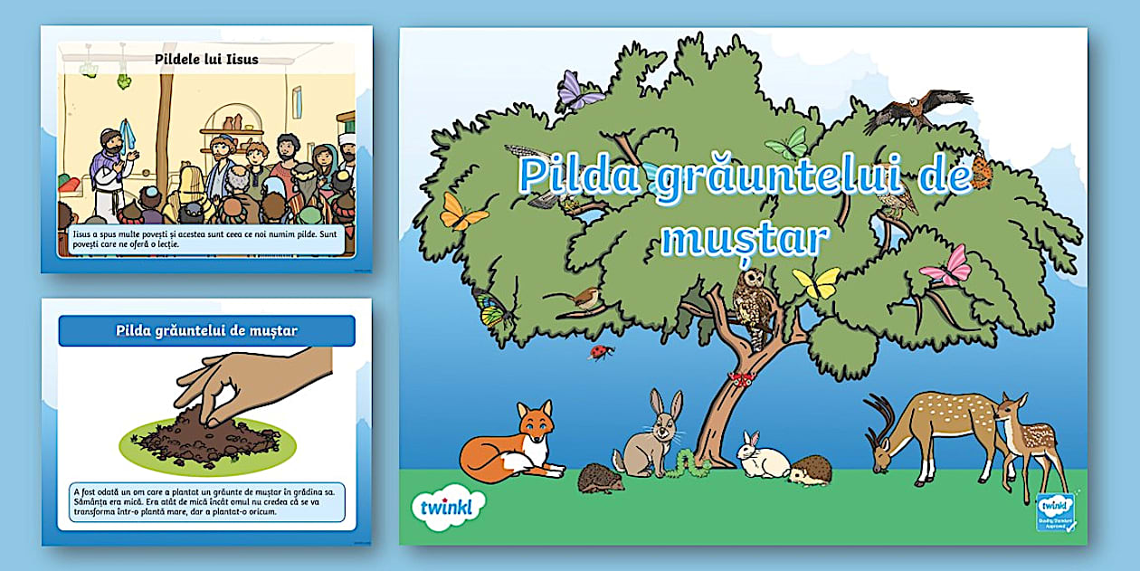 Pilda grăuntelui de muștar – PowerPoint - Twinkl