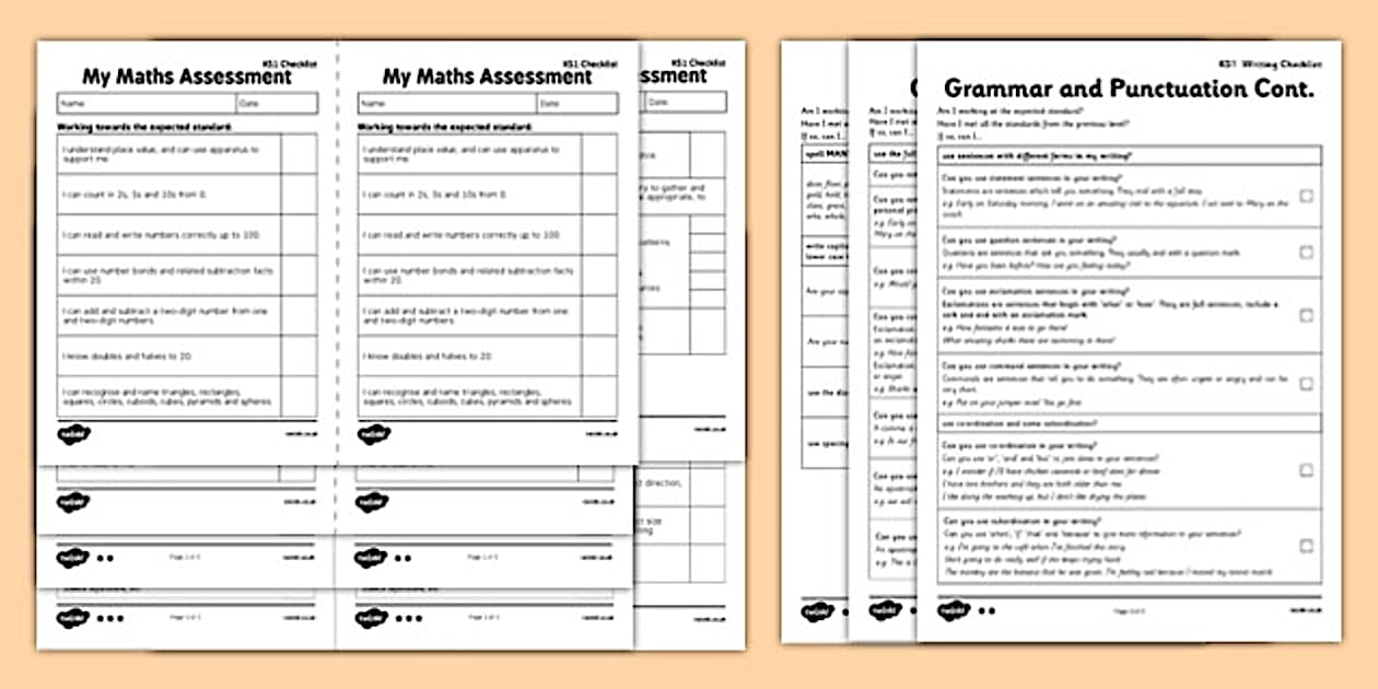 Interim Assessment Pack Key Stage 1 - I Can Statements