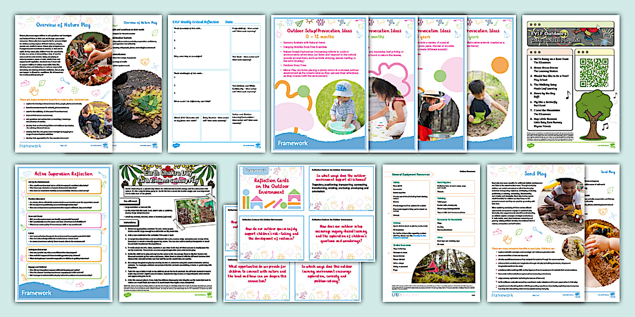 Outdoor Learning Tool Kit (l'enseignant a fait) - Twinkl