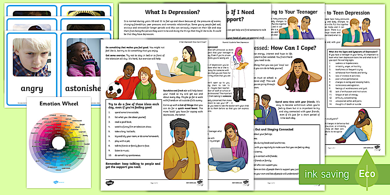 Supporting Mental Health Resources for Schools Pack - Twinkl