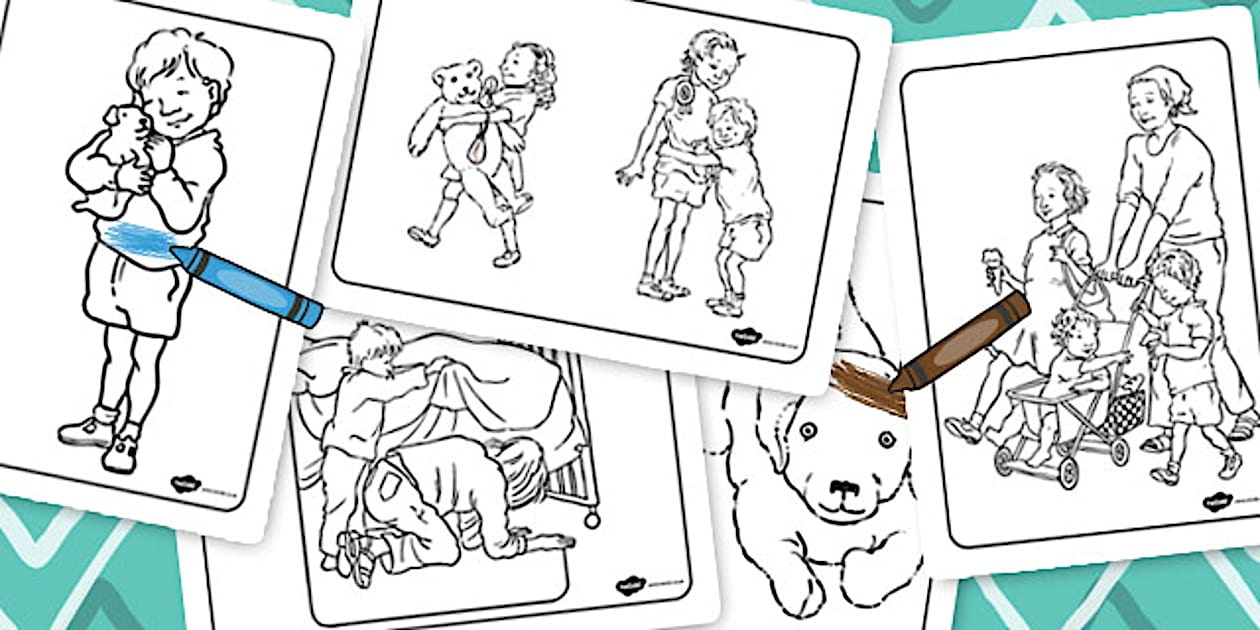 Colouring Sheets to Support Teaching on Dogger - Twinkl