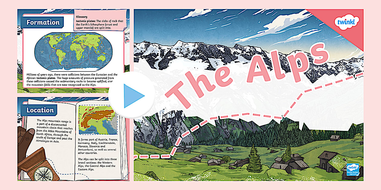 The Alps PowerPoint - KS2 (Teacher-Made) - Twinkl
