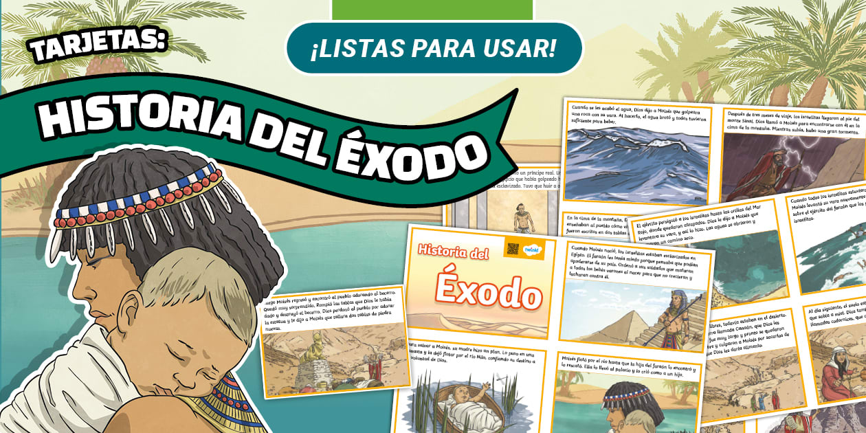 Tarjetas: Historia del Éxodo