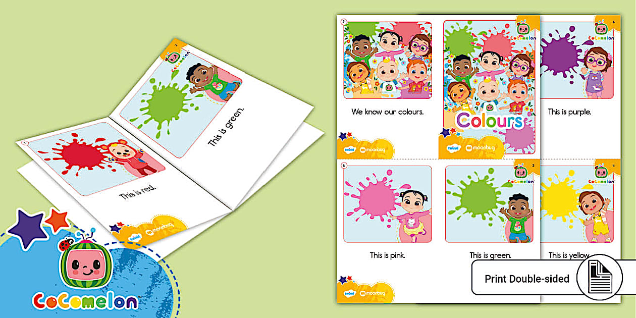 FREE! - CoComelon: Colours Reader (teacher made) - Twinkl