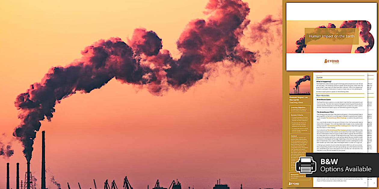 KS3 Human Impact on the Environment Lesson Pack | Beyond