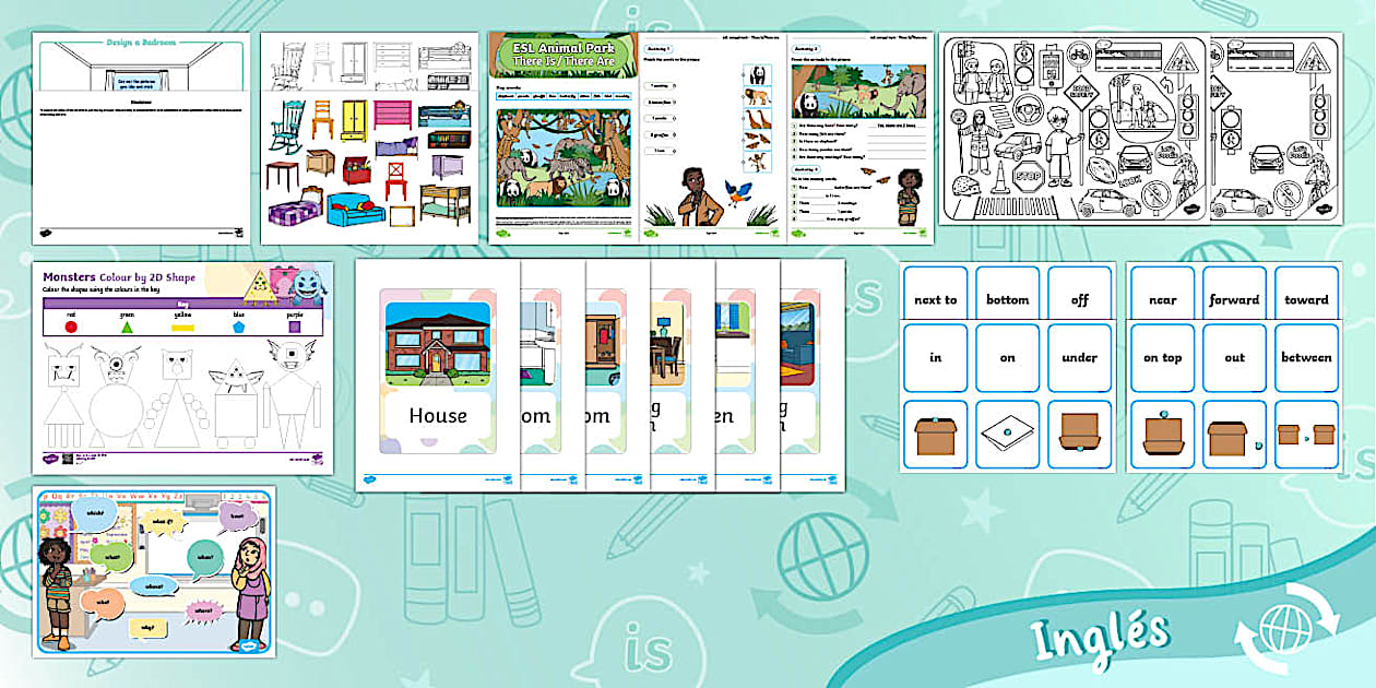 Pack de Recursos | Unidad 2 | 2° Básico | My House